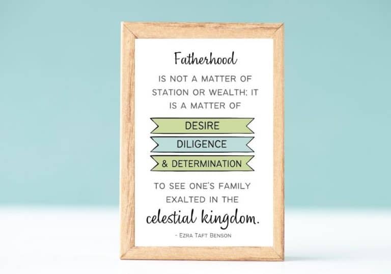 13 Best LDS Fathers Day Quotes | Quotes on Fatherhood - The Wonderful ...