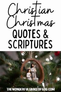 27 Perfect Christian Christmas Quotes & Scriptures - The Wonderful ...