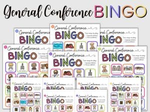 General Conference Printables for Kids & Families - The Wonderful Grace of God