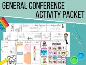 All-In-One General Conference Packet for Kids - The Wonderful Grace of God
