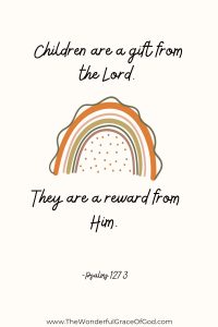 13 Comforting Rainbow Baby Bible Quotes - The Wonderful Grace of God