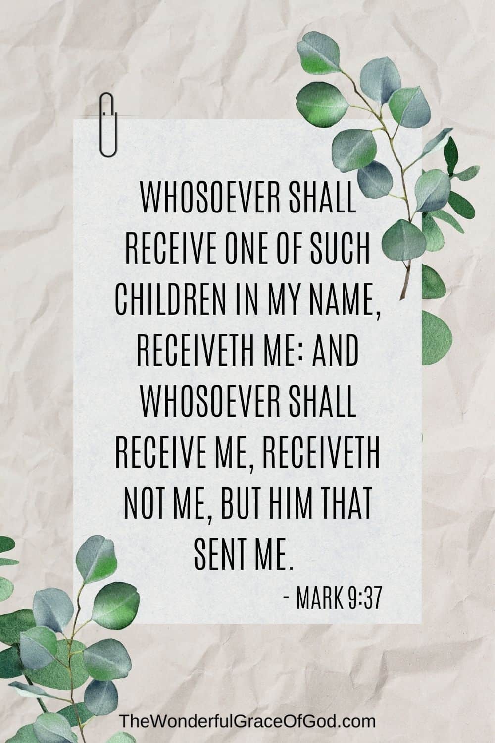 19 Best Bible Verses About Children - The Wonderful Grace of God