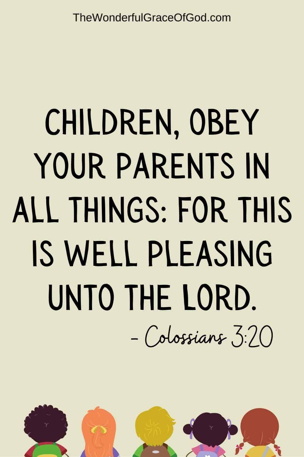19 Best Bible Verses About Children - The Wonderful Grace of God