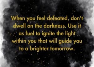 33 Most Relatable Feeling Defeated Quotes - The Wonderful Grace of God