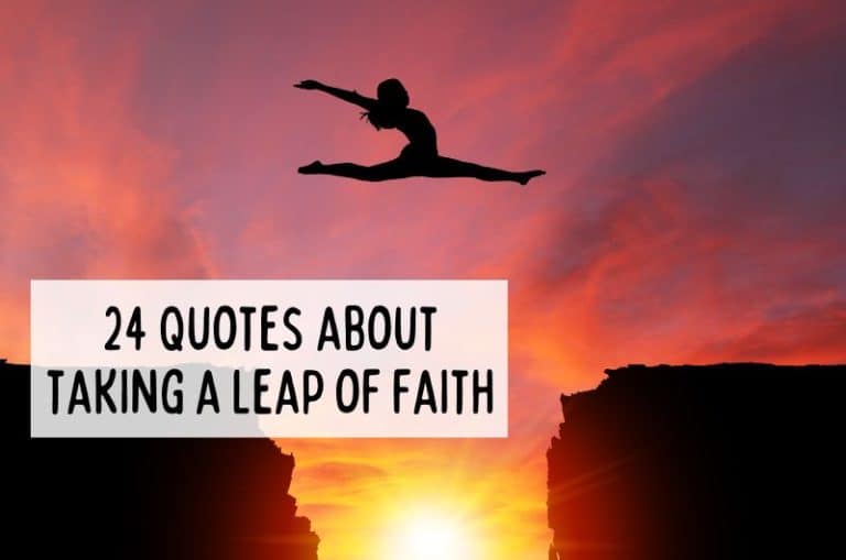 24 Encouraging Leap of Faith Quotes - The Wonderful Grace of God