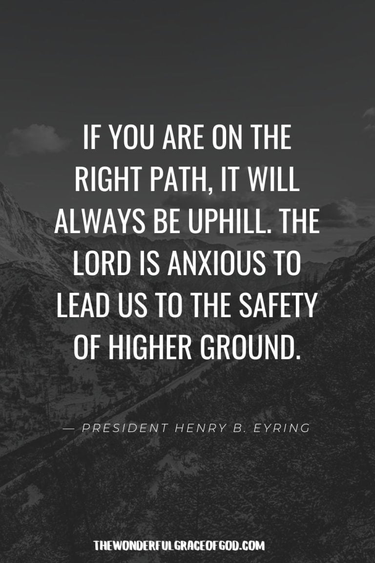 50 Greatest Inspirational LDS Quotes to Live By - The Wonderful Grace ...