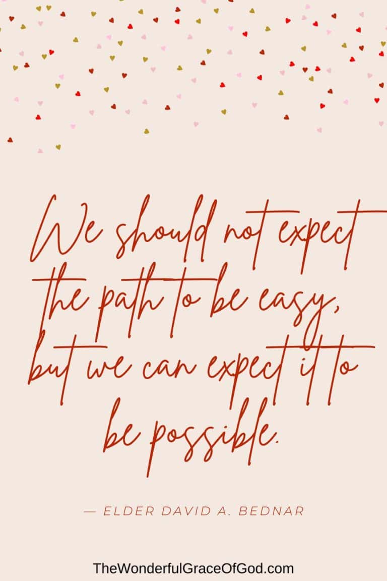 50 Greatest Inspirational LDS Quotes to Live By - The Wonderful Grace ...