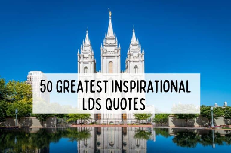 50 Greatest Inspirational LDS Quotes to Live By - The Wonderful Grace ...