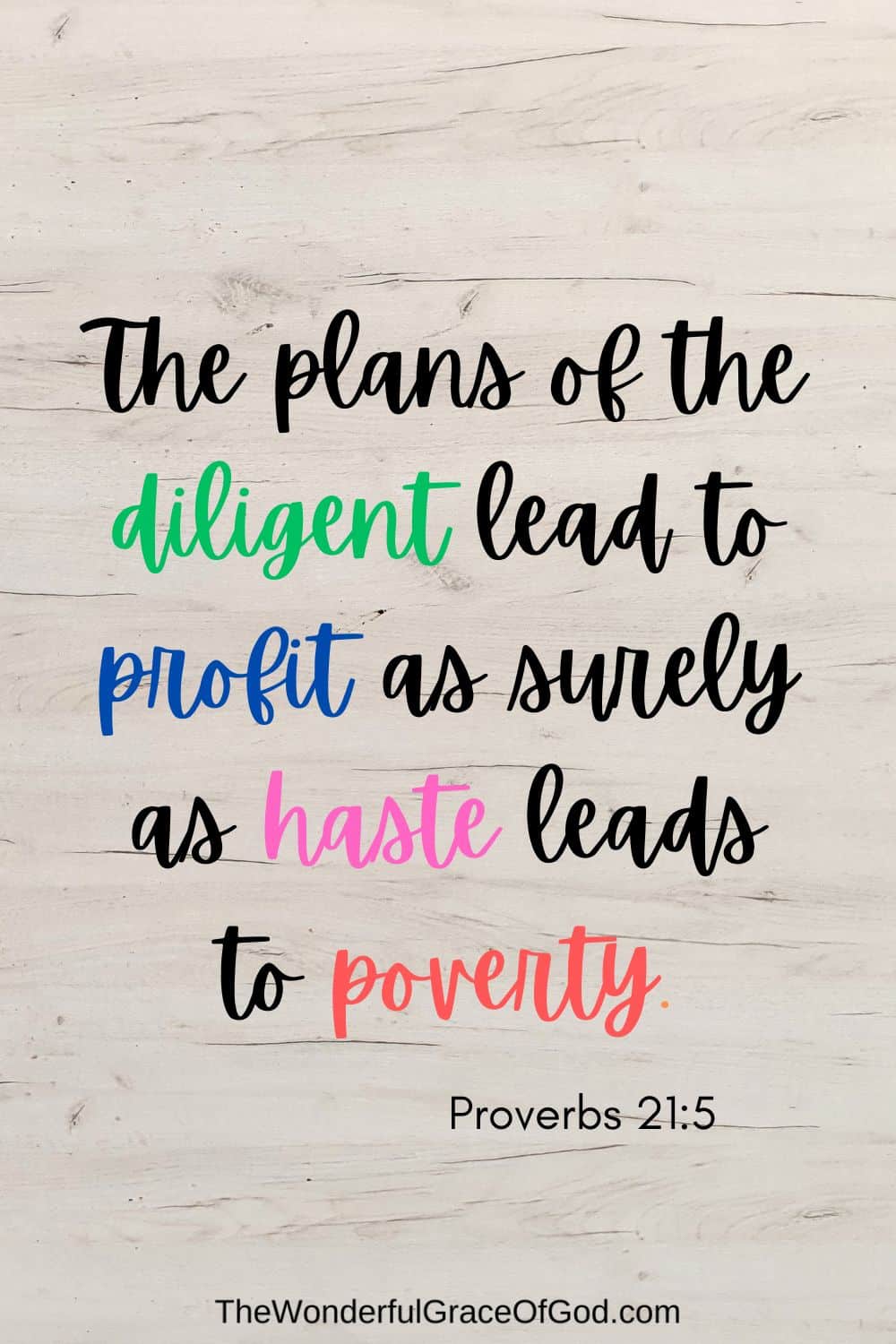 25 Best Bible Quotes About Success and Hard Work - The Wonderful Grace ...