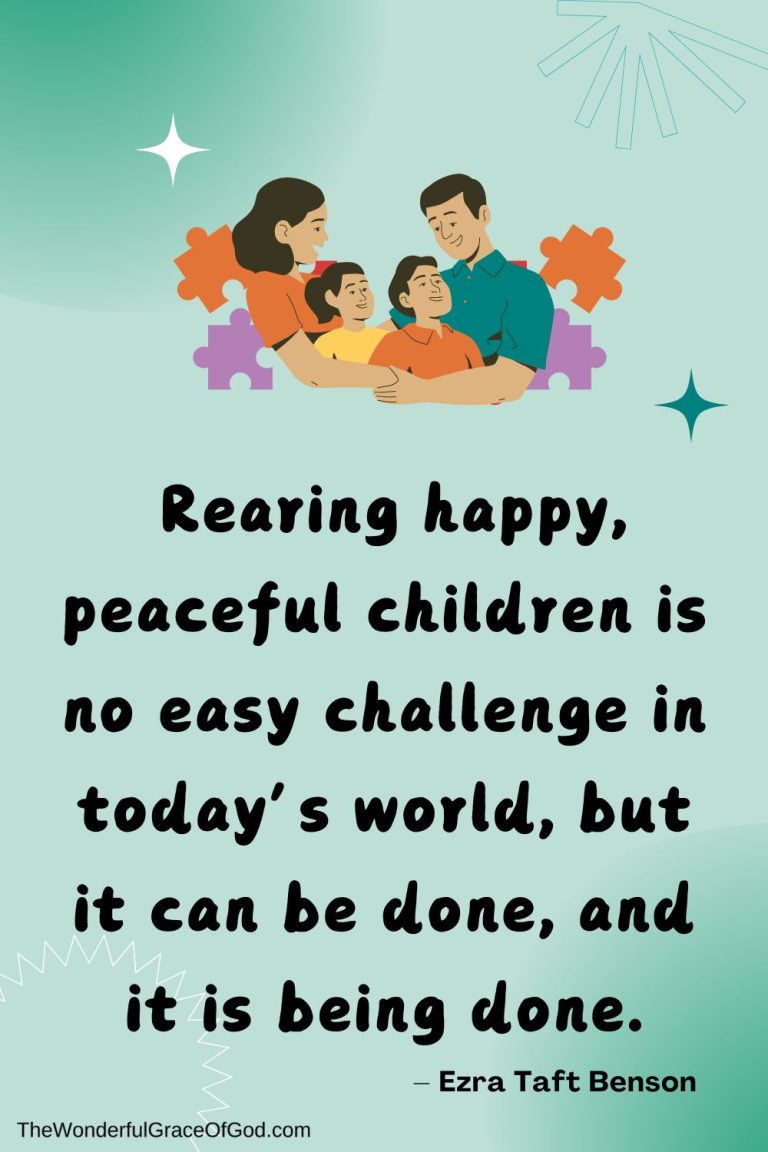 30 Greatest LDS Quotes On Parenting & Raising Children - The Wonderful ...