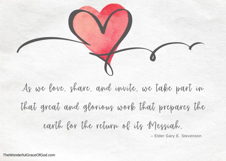 30 Greatest LDS Quotes About Love - The Wonderful Grace of God