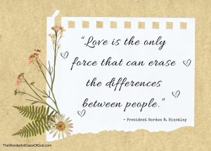 30 Greatest LDS Quotes About Love - The Wonderful Grace of God