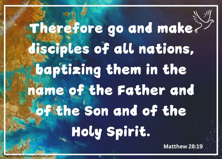 30 Best Baptism Bible Verses - The Wonderful Grace of God