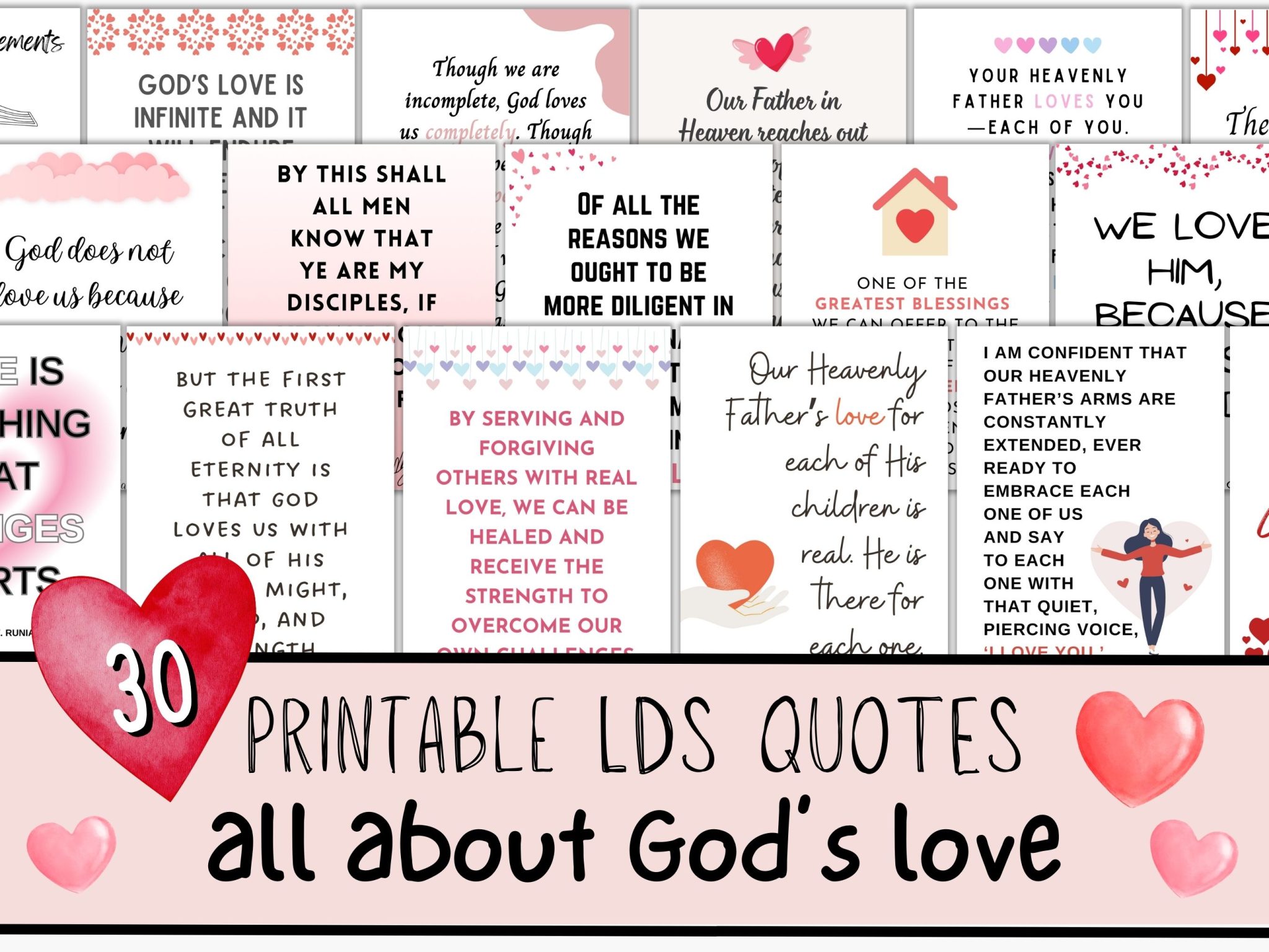 30 Perfect LDS Quotes for Valentine's Day About God’s Love for His ...