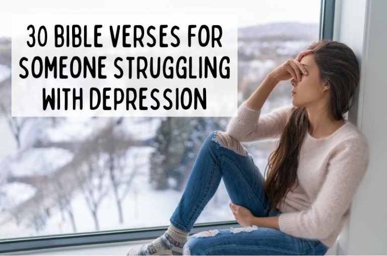 30 Greatest Bible Verses About Depression & How to Cope With Feeling ...
