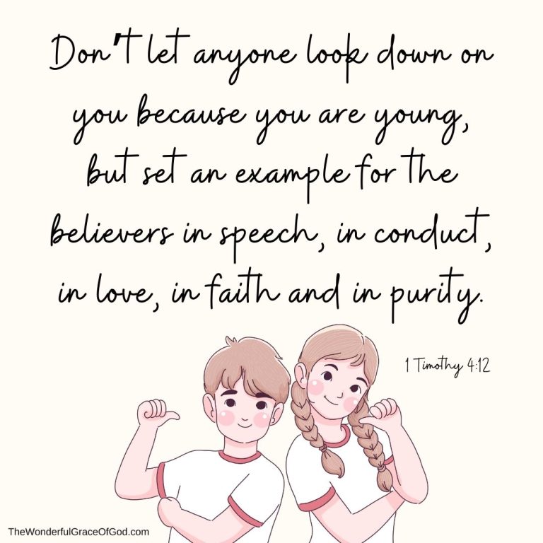 20 Important Bible Verses About Being A Good Example to Others - The ...