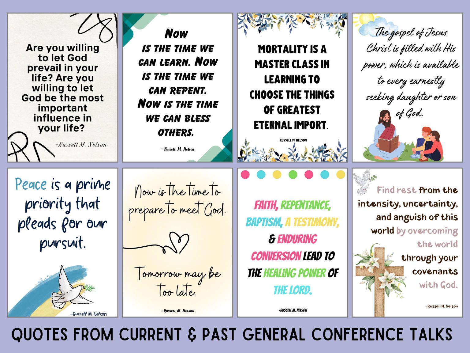 Top 15 LDS Young Women Quotes with Printable Cards to Share - The ...