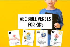 ABC Bible Verses for Kids | Plus Printable Scripture Cards for Every ...