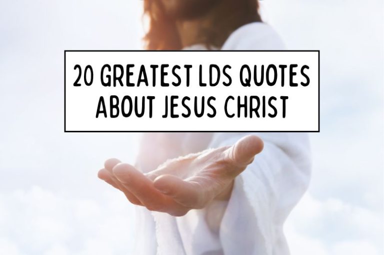 Top 20 LDS Quotes About Jesus Christ & His Love For Us - The Wonderful ...